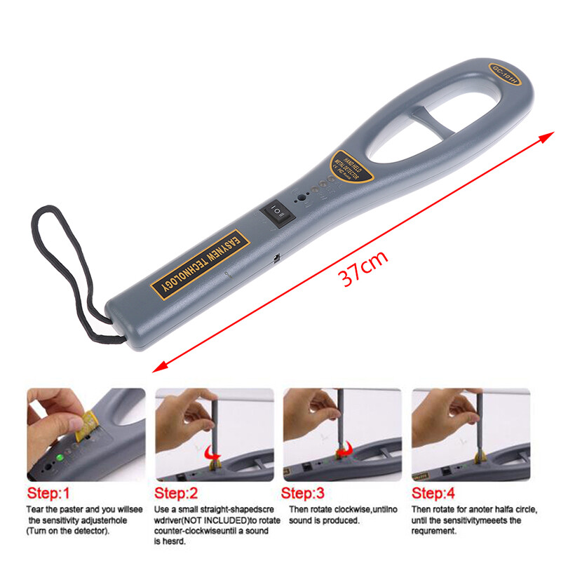 Handheld Metal Detector Small Hand Held Metal Detector 360 K&F