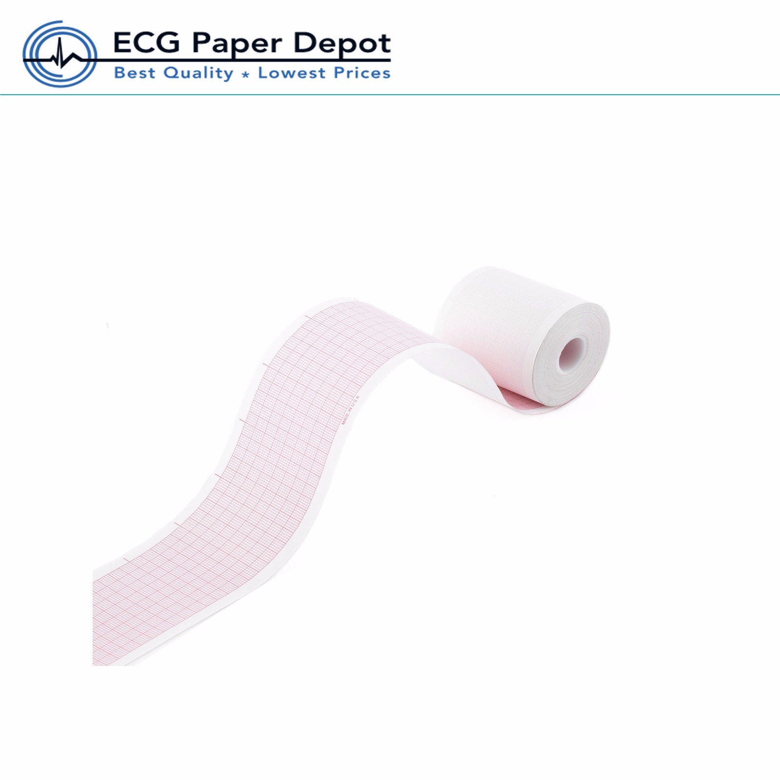 10 Roll Thermal Printing/Recording Paper 50mm x 100' For EKG/ECG ...