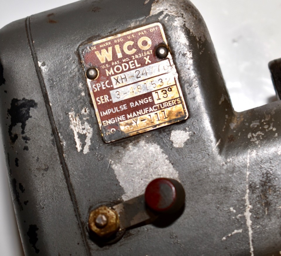 Wisconsin Engine ACN AA95 * WICO MODEL X XH-2477B MAGNETO Farm Tractor ...