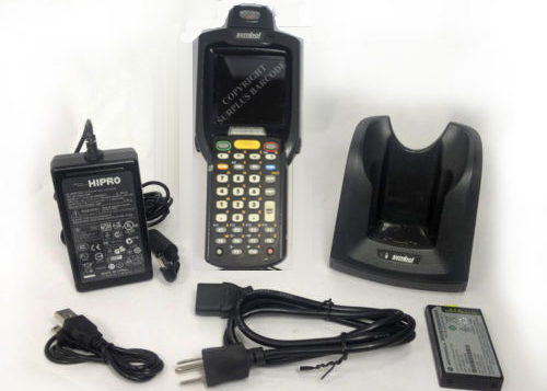 Symbol Motorola MC3090 MC3090R-LC38S00GER Wireless Laser Barcode ...