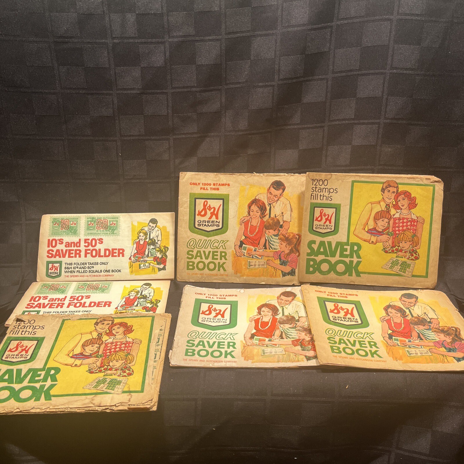 Lot of Vintage S & H GREEN STAMPS Quick Saver Books & Stamps | eBay