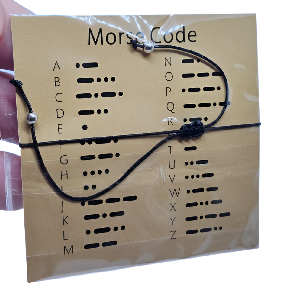 I Love You Bracelet Morse Code Secret Hidden Message Friendship ...
