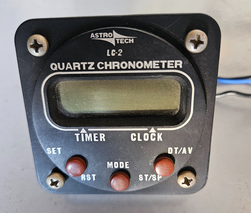 Astro Tech Quartz Chronometer Timer Clock P/N AT4210R0 Model LC-2 As ...