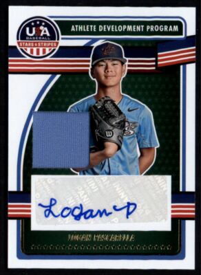 2023 PANINI USA LOGAN PASCARELLA Auto Clothing #ADPS-LP | eBay