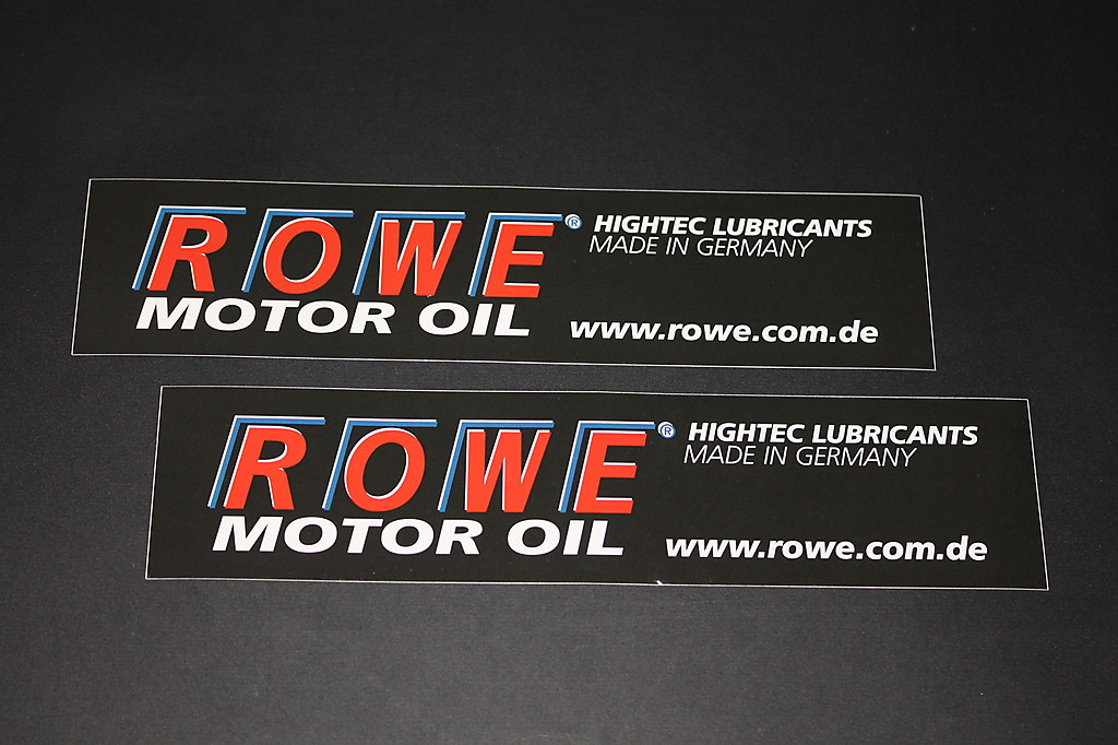 Rowe Motor Oil Logo