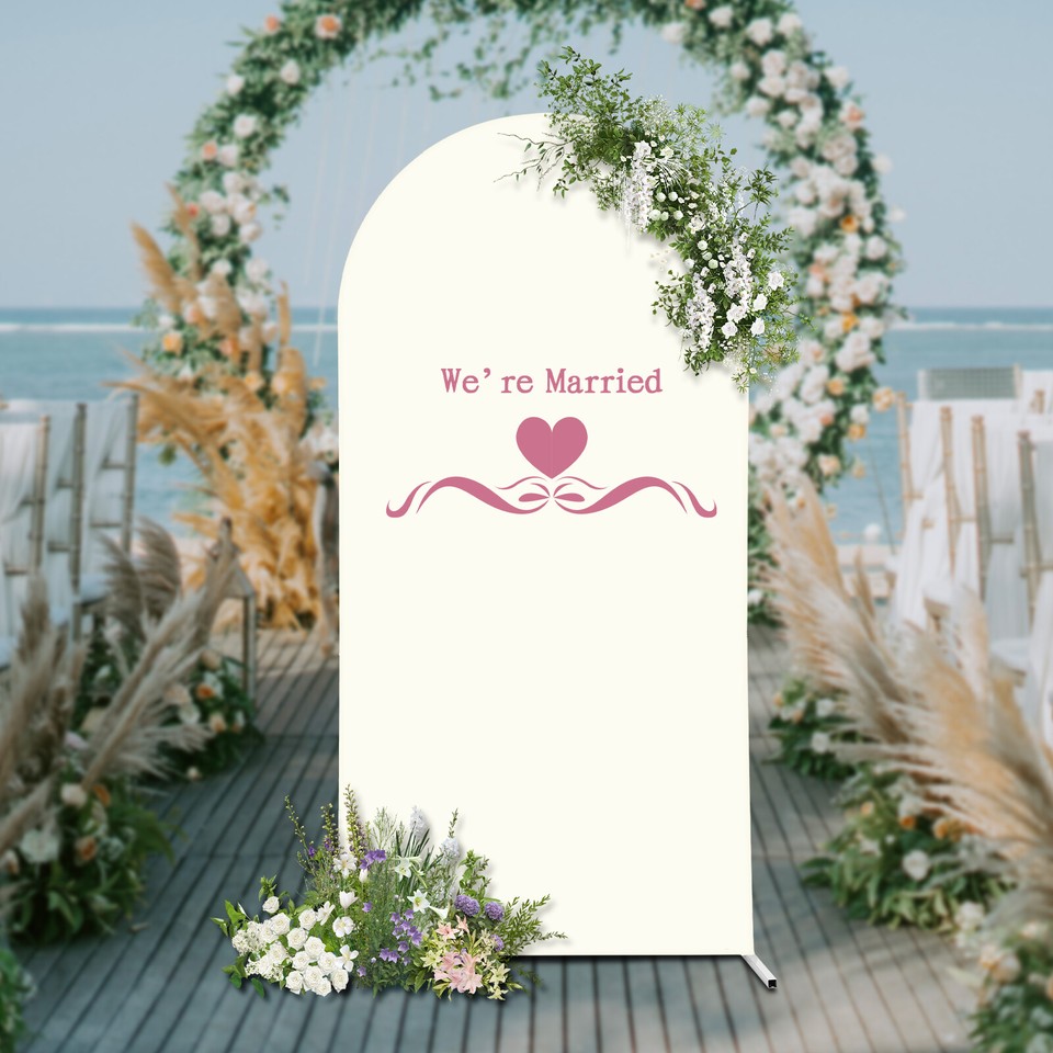 Wedding Floral Arch Balloon Arch Frame Kit Wedding Backdrop Stand ...