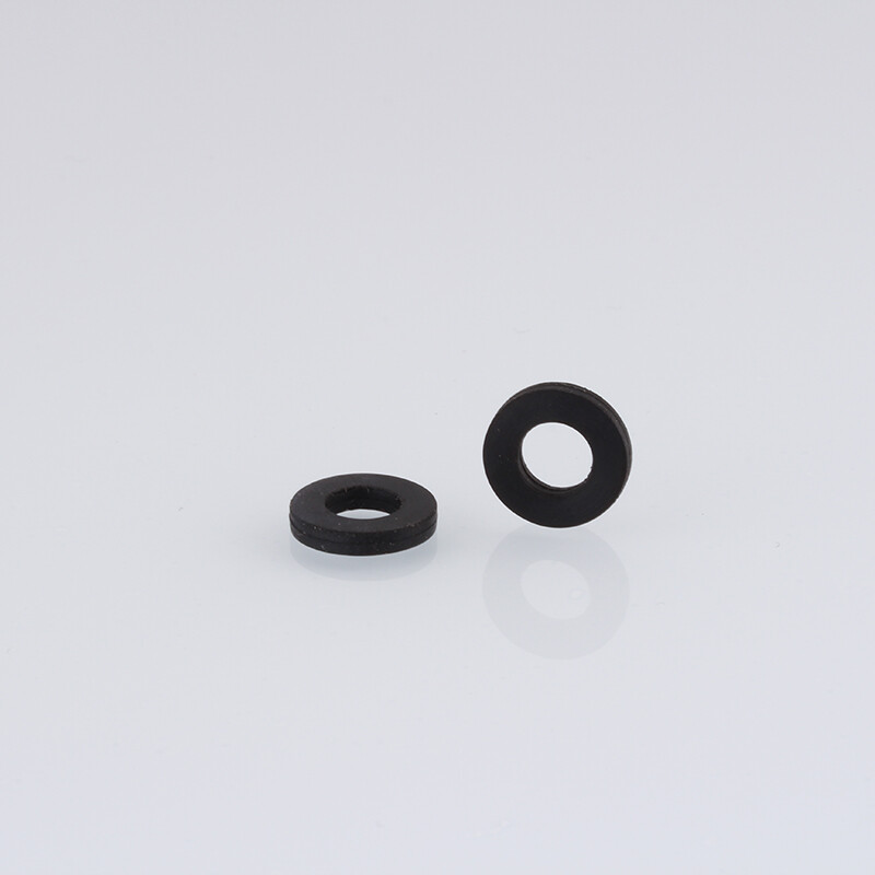 Black NBR Rubber Flat Round O-Ring Washer Seal Gaskets 1mm-3mm Thick ...