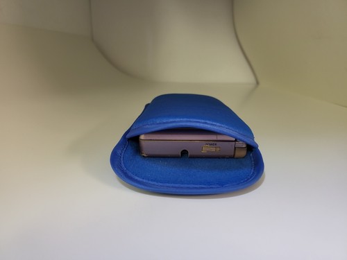 Blue Soft Padded Pouch Protective Sleeve Case for Nintendo DS Lite 7" x ...