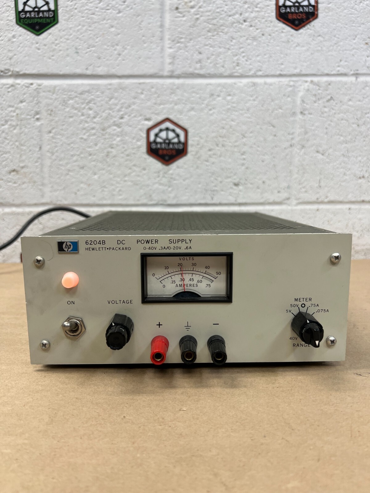 Hewlett Packard 6204B DC Power Supply *TESTED & WORKING* | eBay