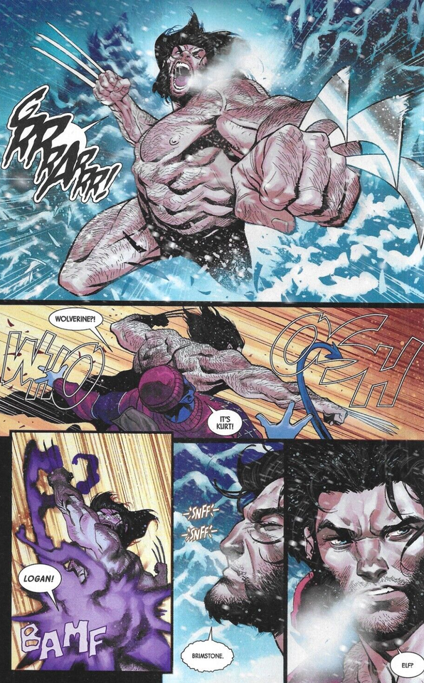 Wolverine Comic 1 First Print Cover E Negative Space Variant 2024 Ahmed ...