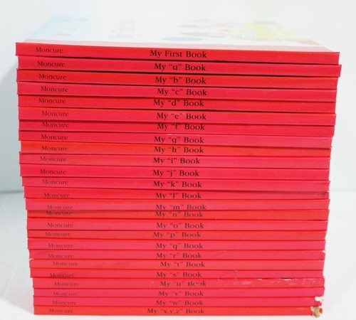 MY FIRST STEPS TO READING Moncure ABC Book Set 2001 Hardcover 25 ...