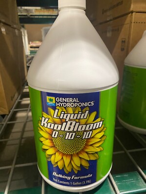 General Hydroponics Liquid KoolBloom 1 Gallon - gh nutrient ...