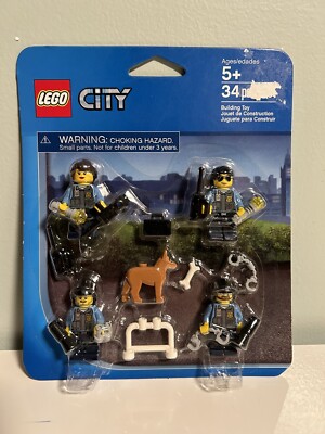 LEGO CITY 850617 Police Mini-Figures 34 PCS Accessory Multi-Pack ...