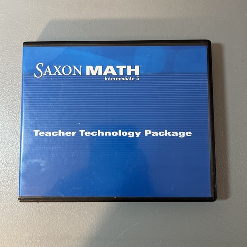 Saxon Math Intermediate 5, Teaching Technology Resource Package, Cds | eBay