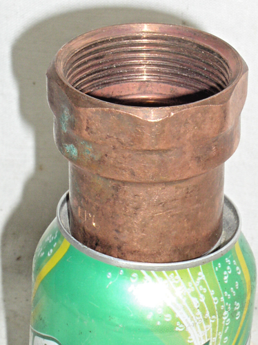 NEW EPC 1-1/2 INCH COPPER FEMALE NPT THREADED TO 1-1/2 SWEAT ADAPTER ...