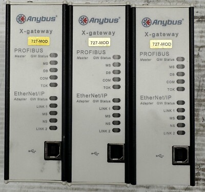 QTY 1 - Anybus X-gateway #AB7800-F Profibus DP Master-EhterNet/IP | eBay