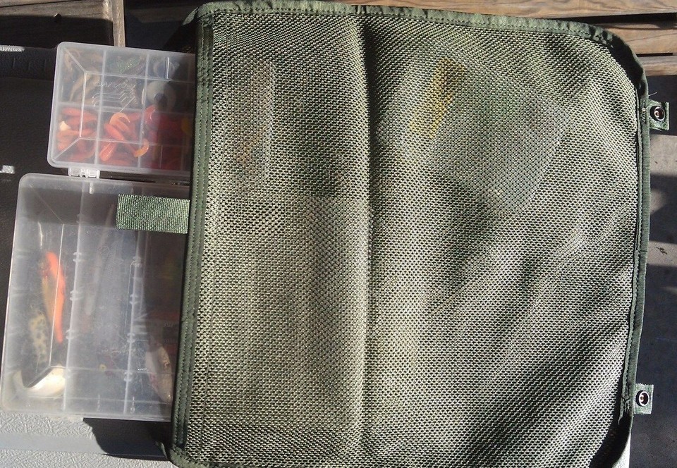 MOLLE II Pouch Lid Flap Large Ruck FIELD Pack US Military Woodland CAMO ...