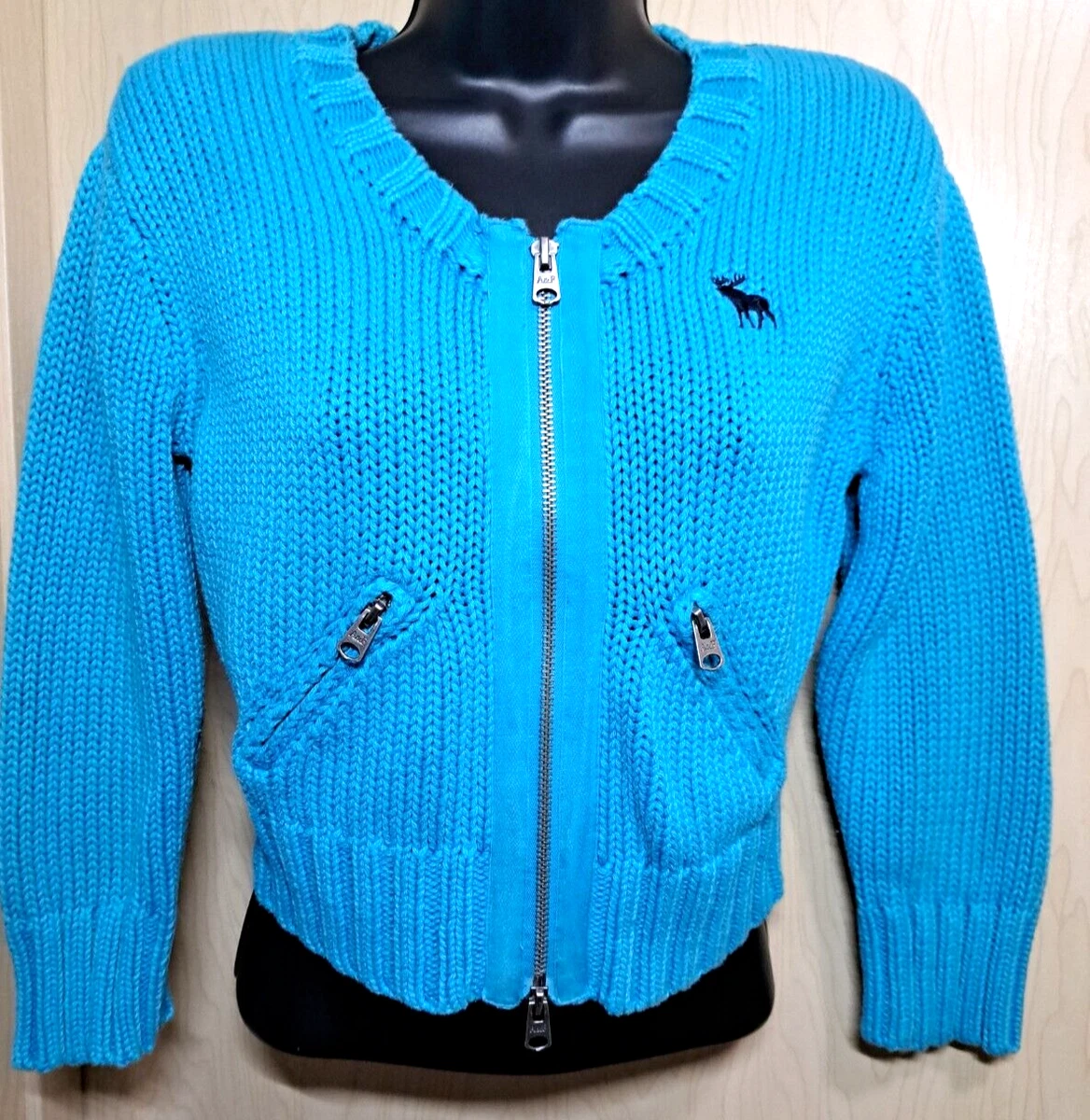 Abercrombie Blue Sweaters