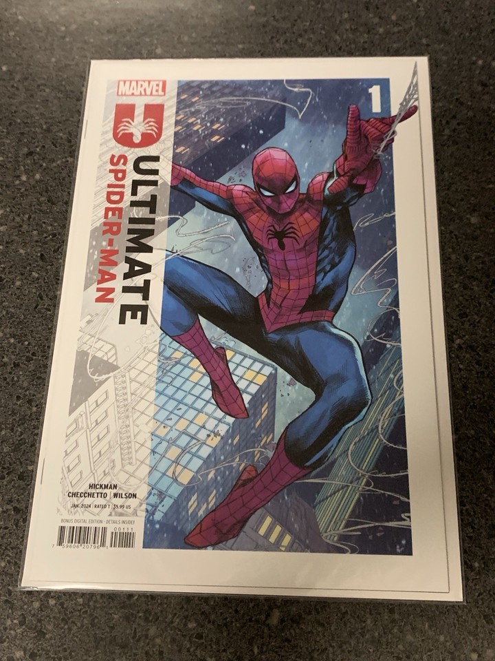 ULTIMATE SPIDER-MAN #1 First Print Marvel Comics 2024 Jonathan Hickman ...