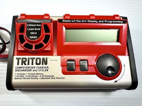 Electrifly TRITON Computerized RC Battery Charger, Discharger and ...