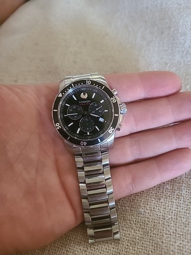 Movado Series 800 Men's Black Watch - 2600152 | eBay