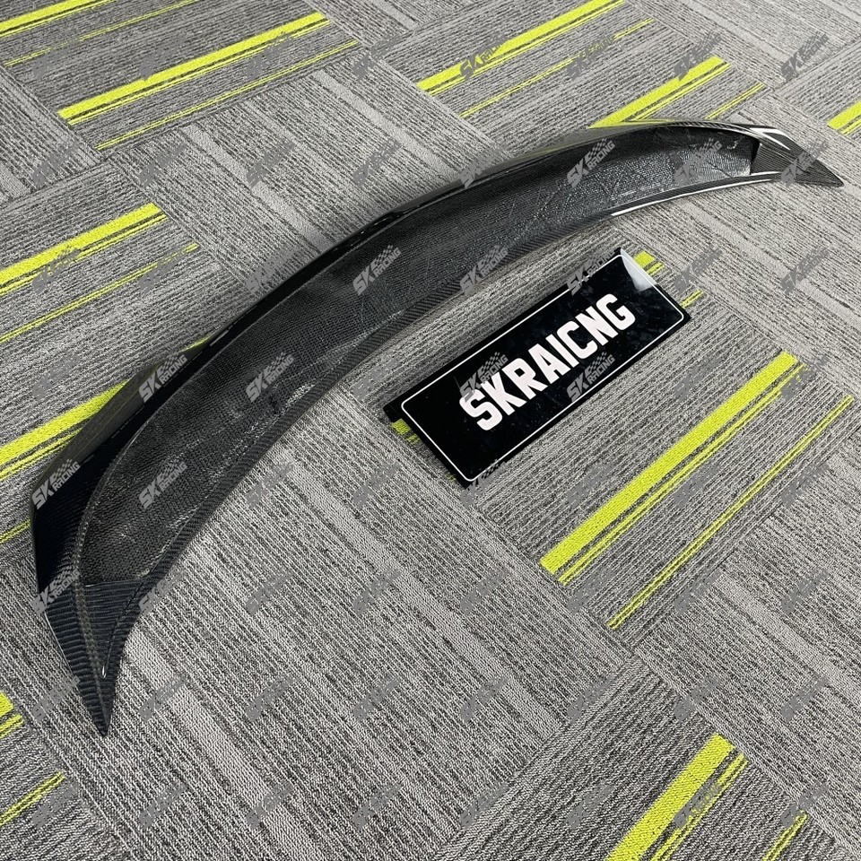 Fits 2020-2026 Cadillac CT4 Glossy Black /Forged/Carbon Fiber Rear ...