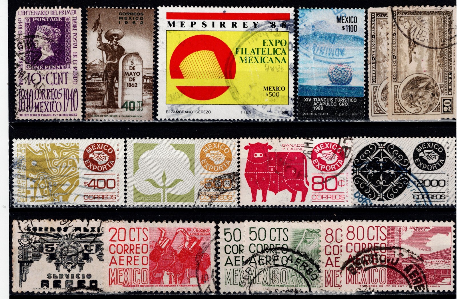 Mexico Sc #755-1063 used gtc15 | eBay
