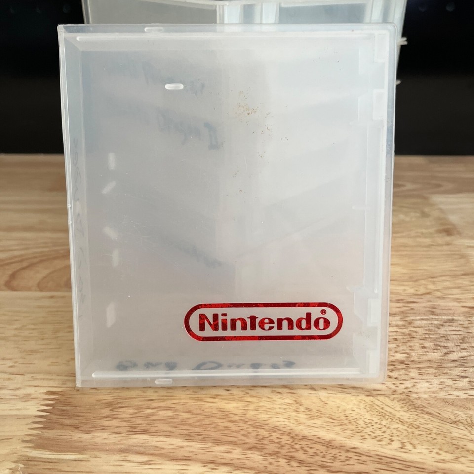 Clear Nintendo NES Rental Plastic Clam Shell Official Game Case ...
