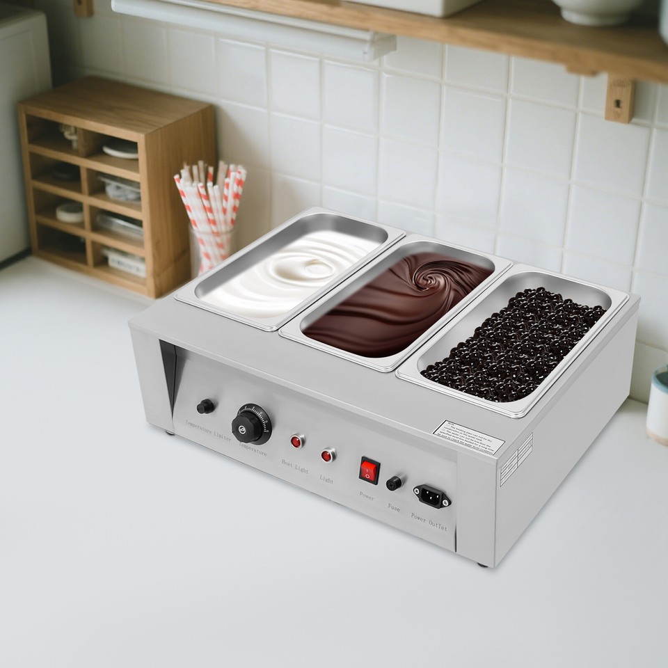 300W Electric Commercial Chocolate Tempering Machine Melter Maker ...