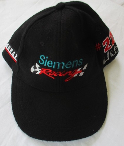 SIEMENS RACING #22 WARD BURTON ADJUSTABLE WOOL CAP HAT | eBay
