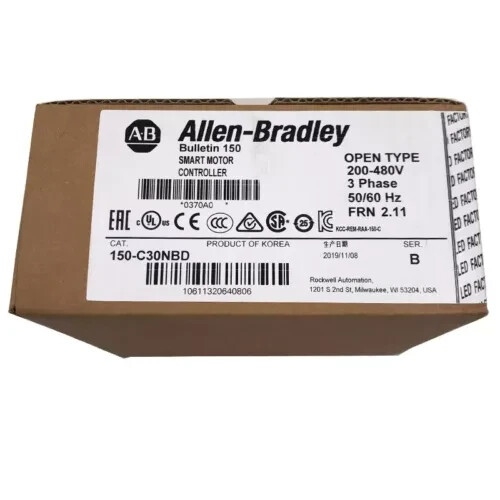 New Factory Sealed Allen Bradley 150-C30NBD /B SMC-3 30A Smart Motor ...