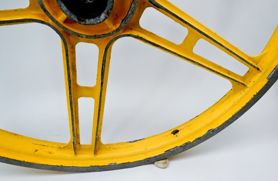 Vtg LESTER BMX Wheel Set Front & Rear Five Spoke Star Mags Old School ...