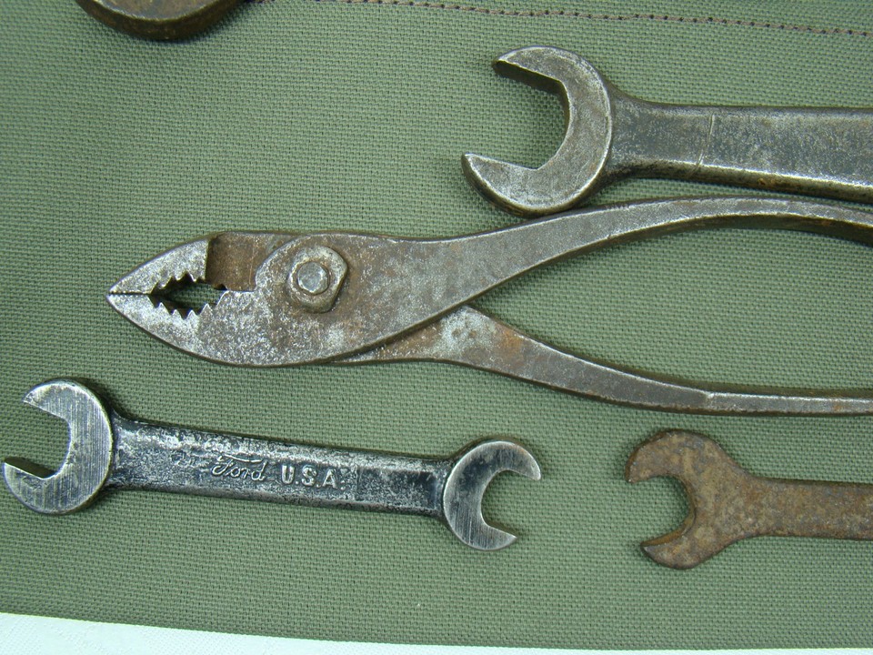 old Ford script tools Ford tool kit Ford wrenches Ford tools vintage ...