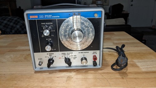 EICO 330 Solid State RF Signal Generator Working | eBay