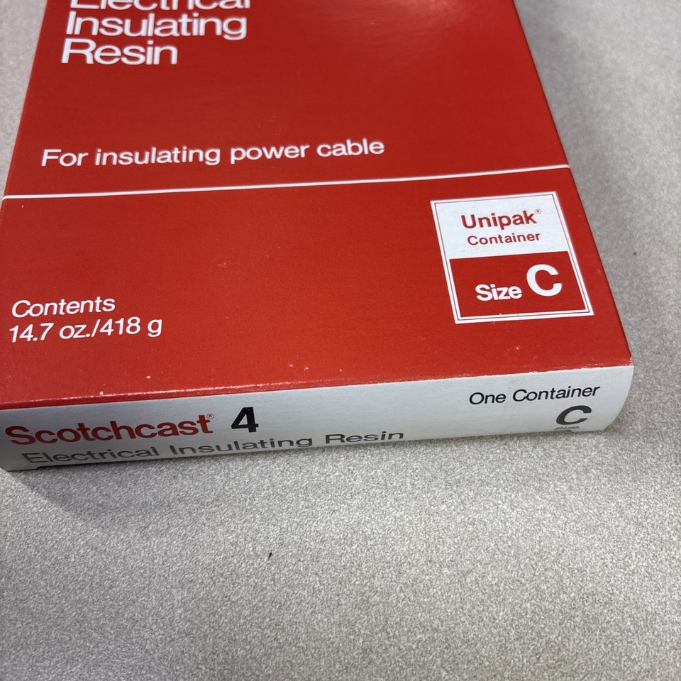 3M Scotchcast 4 Electrical Insulating Resin Insulating Power Cable Size ...