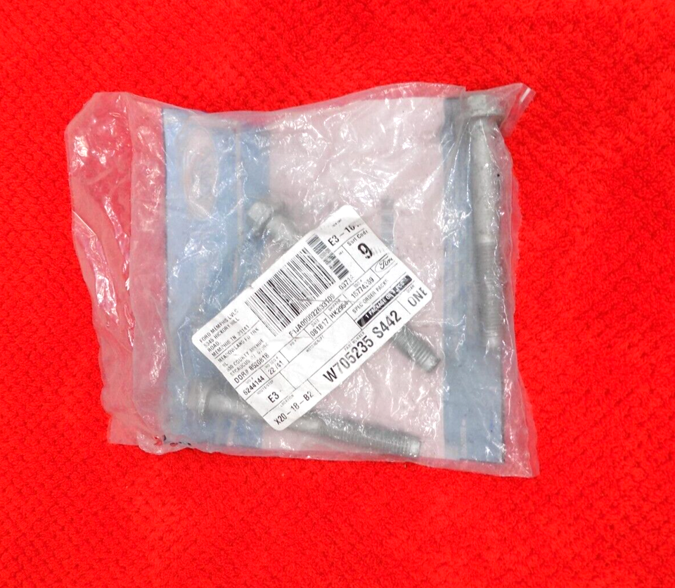 (3) NEW OEM FORD PART W705235S442 BUMPER IMPACT BAR BOLT SCREW | eBay