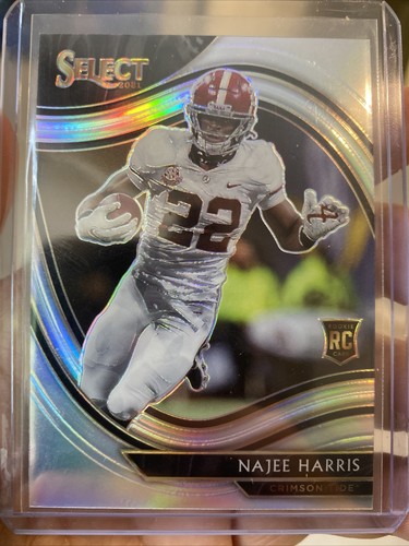 2021 Panini Chronicles Select Najee Harris rookie card silver RC#267 ...