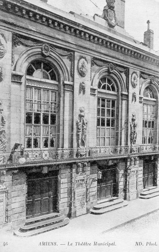 France - Amiens, Le Theatre Municipal - 1900's Postcard | eBay