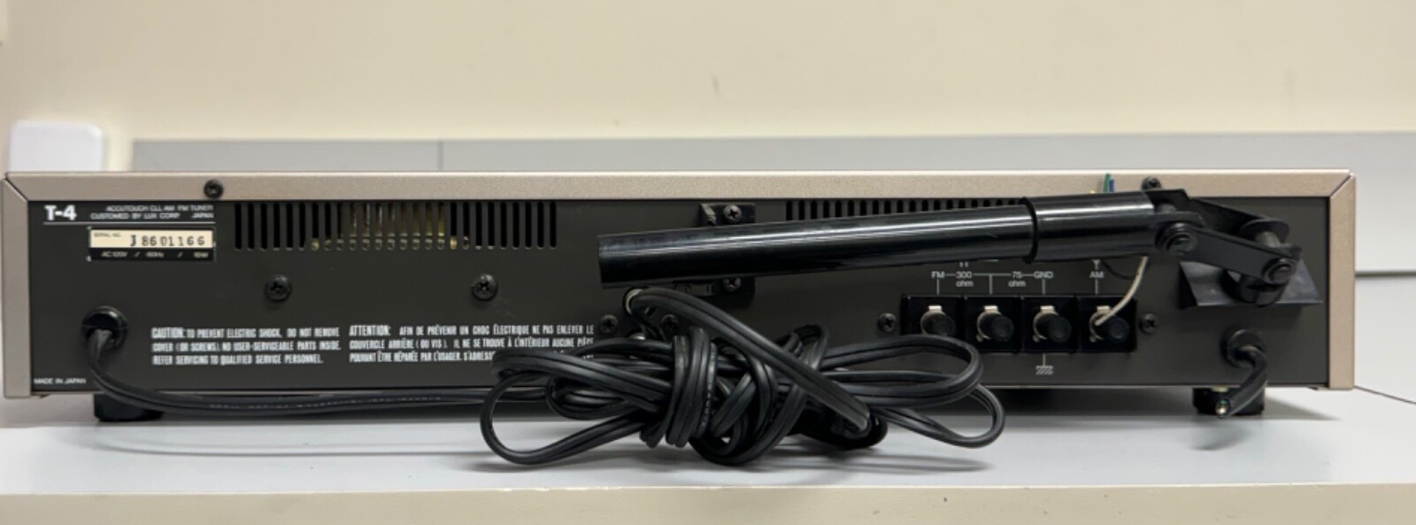 LUXMAN T4 Vintage AM/FM Tuner Pristine condition | eBay