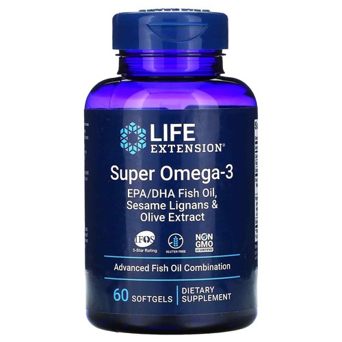 2 X Life Extension, Super Omega-3, 60 Softgels 737870198369| eBay