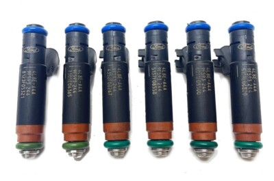 4L8E-A4A Genuine Ford Fuel Injector Set 04-10 Mustang Explorer Escape 3 ...