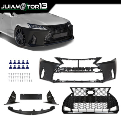 Front Bumper Kit Conversion F-Sport Style Fit For 2006-2013 Lexus IS250 ...
