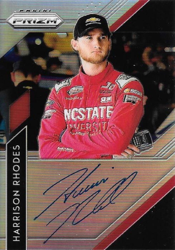 2019 PRIZM RACING HARRISON RHODES ~DRIVERS SIGNATURES~ (PRIZM VERSION ...