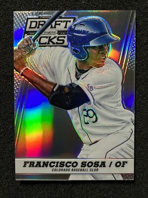 FRANCISCO SOSA #24 Silver Prizm 2013 Panini Prizm Perennial Draft Picks ...