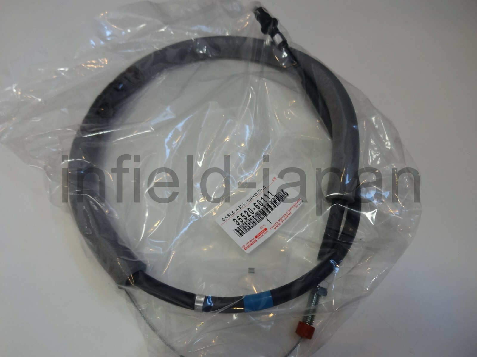 Genuine Toyota 93-97 Land Cruiser 80 Throttle Cable FZJ80 FZJ100 35520 ...