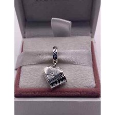 (NEW) AUTHENTIC PANDORA OPENABLE HEART LOCKET DANGLE CHARM #799537C01 ...