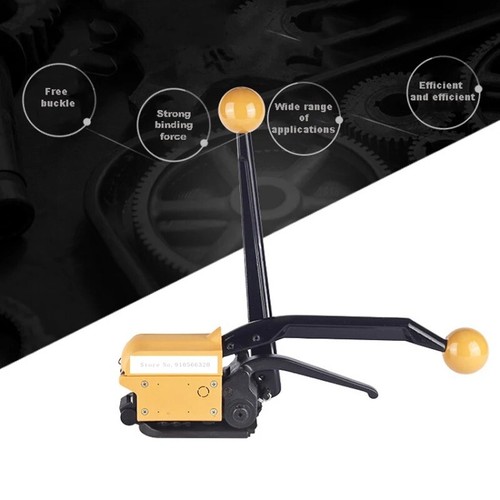 Portable Buckle Free Steel Strap Baler Manual Tin Strap Strapping ...