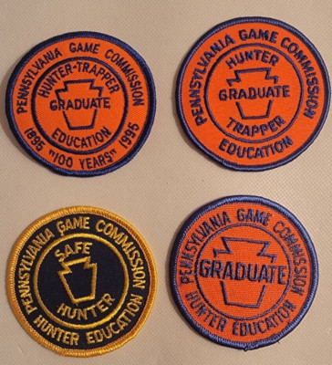 Lot of 4 Different Pennsylvania Game Commission Patches | eBay