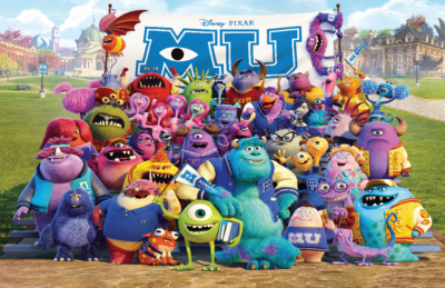 Todos Los Personajes De Monsters Inc. Disney Monsters Inc Set De