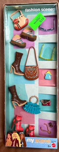 My Scene Fashion accessory set Boots and Purses 2003 #C0840 Asst. C0838 ...